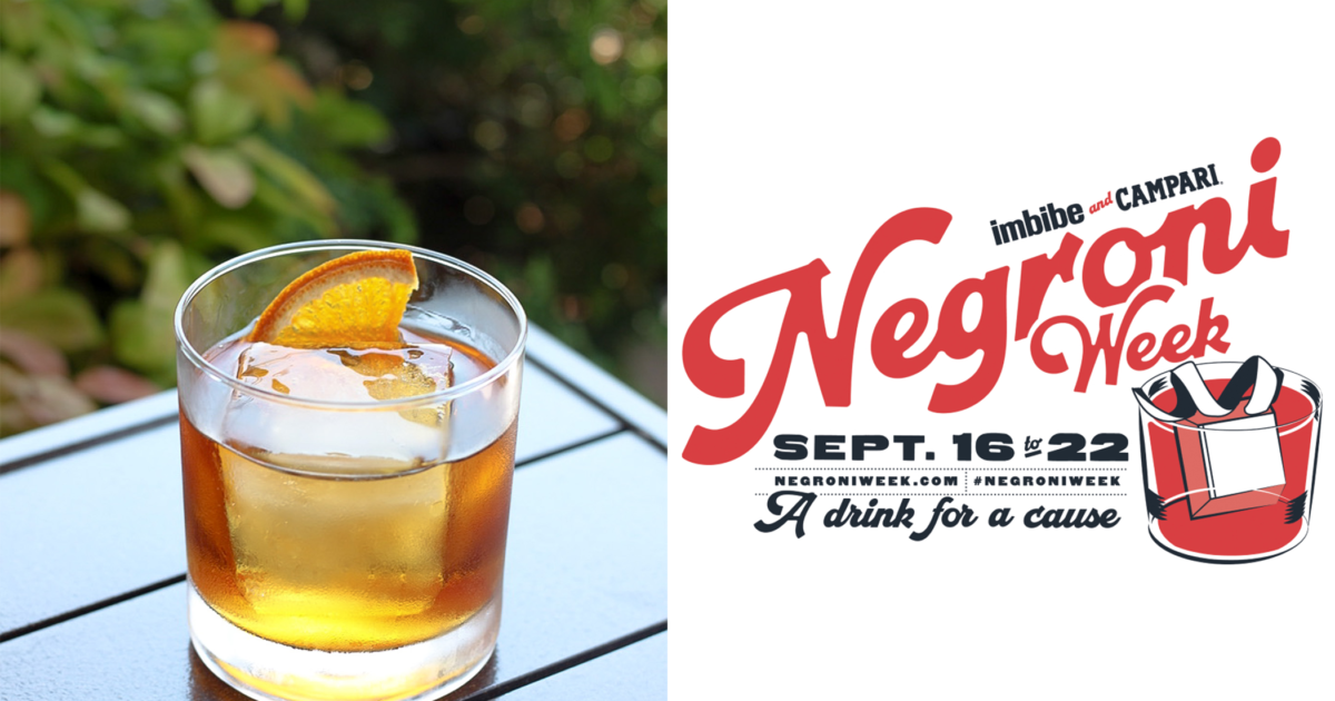 Negroni Week at 10th & Terrace